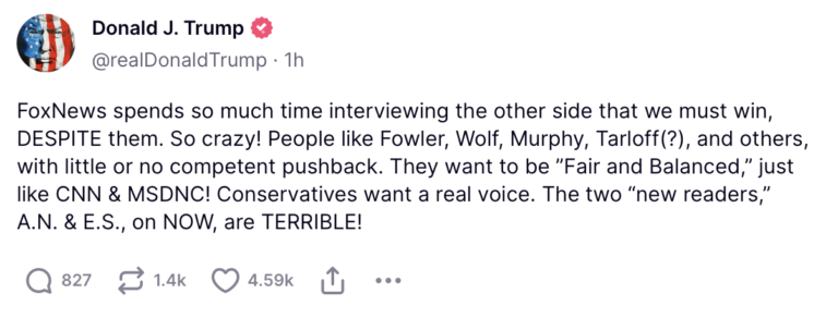 Trump Rips Fox News Minutes After Appearing On Network